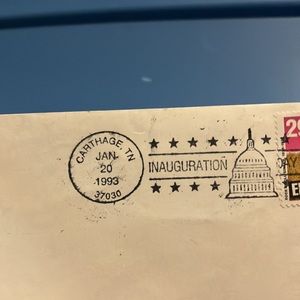 Elvis | Office | Vintage 993 Carthage Tennessee Inauguration Envelope ...